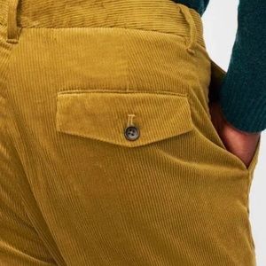 Bonobos | Pants | Bonobos Pleated Stretch Corduroy Trousers Mustard ...
